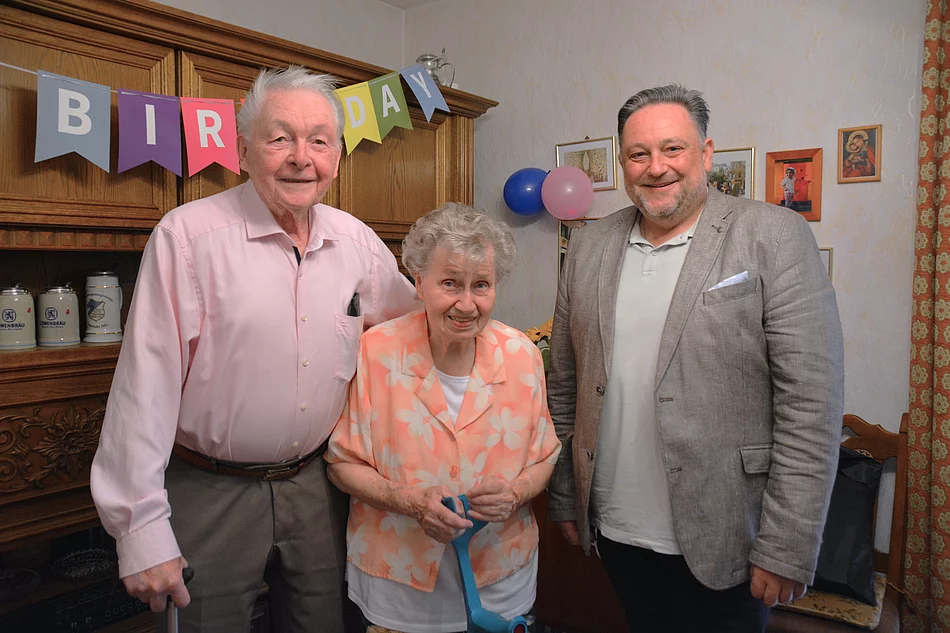 Teublitz: Doppeljubiläum in Teublitz: Helga und Walter Simm feierten ...
